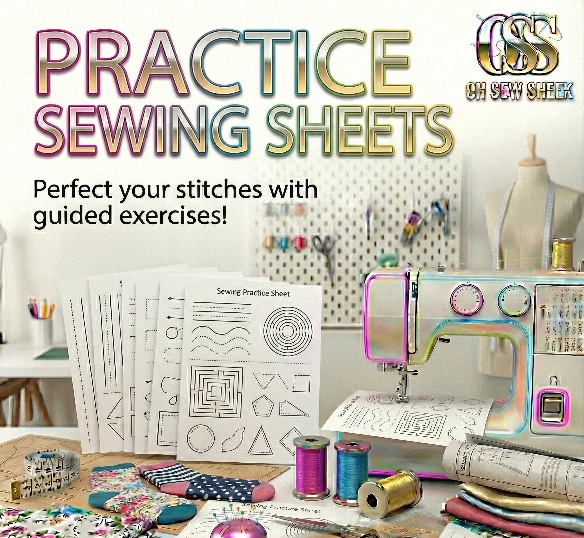 Practice sewing sheets – SEW SHEEK